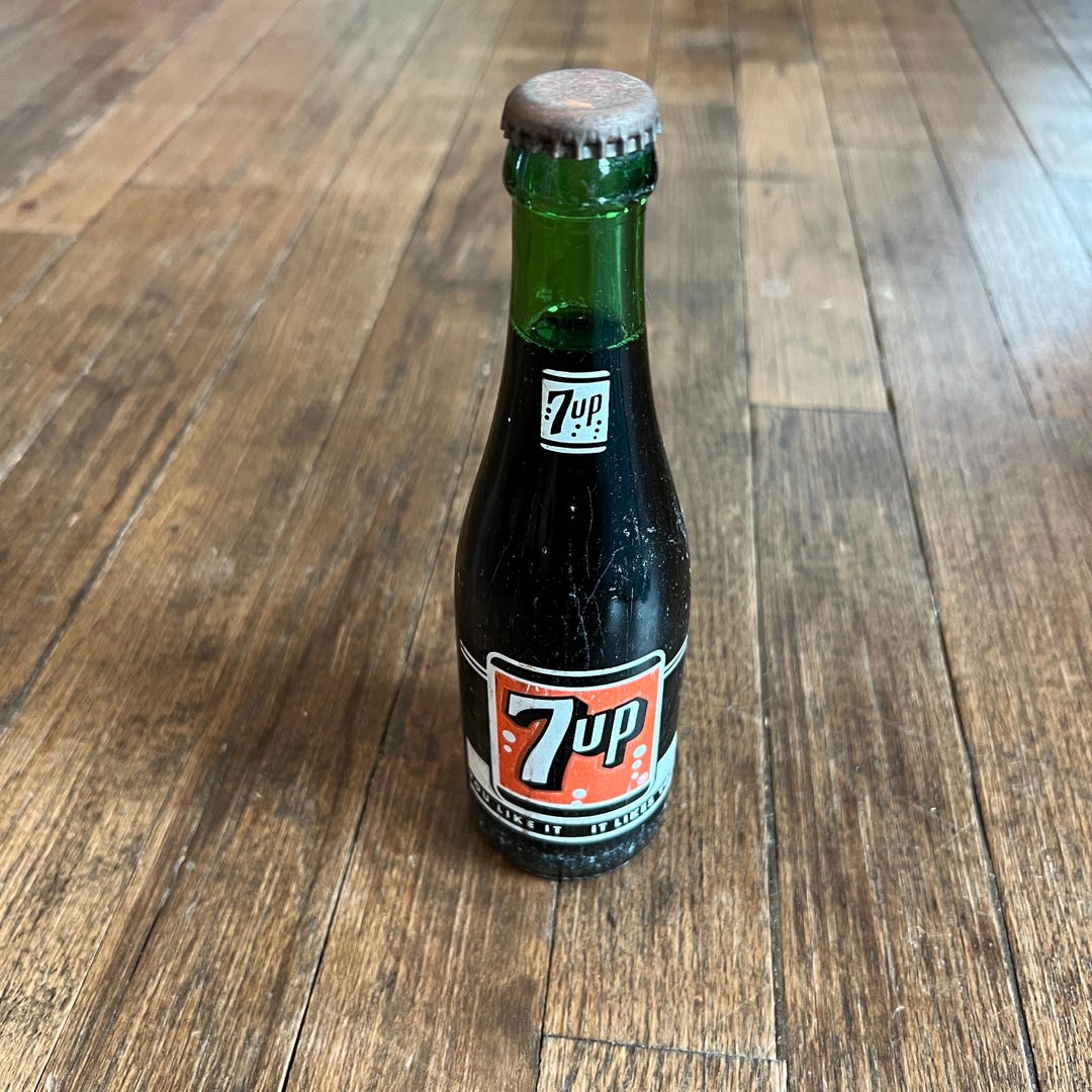 1970’s UNOPENED 7UP Bottle 857-FC2 - Etsy