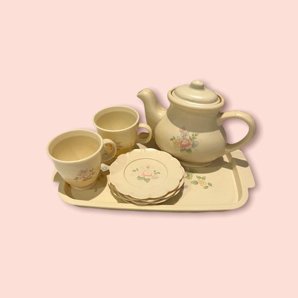 Plastic Tea Set - Etsy