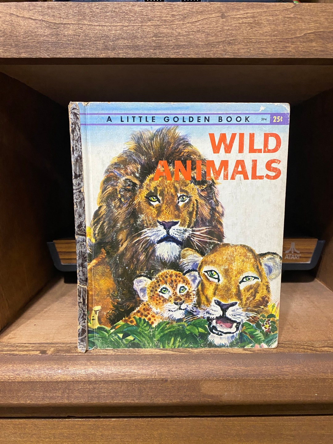 Vintage Little Golden Book Wild Animals 1960 283-GRC - Etsy