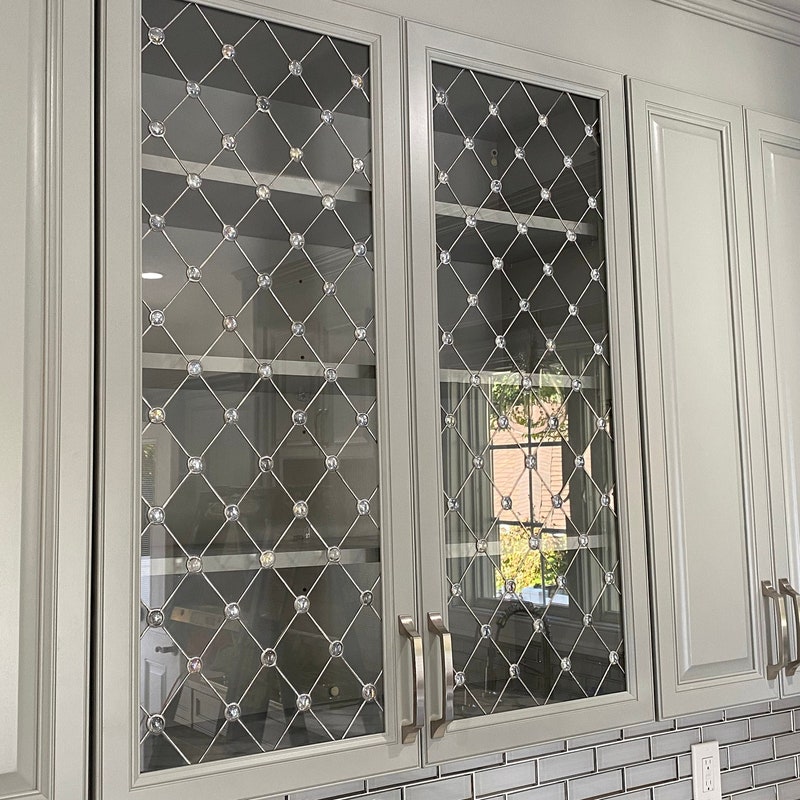 Stained Glass Bar Cabinet - Etsy