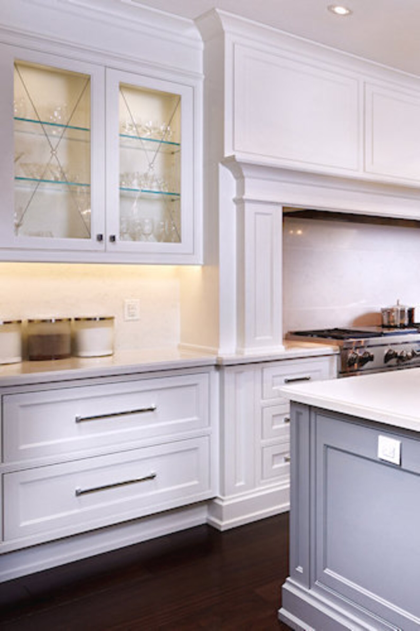 Decorative Custom Made Kitchen Cabinet Glass Inserts - Chester - Etsy