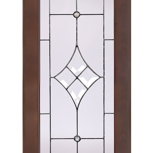 Custom Kitchen Cabinet Glass Insert – Classico Design, Bubbles, Bevels ...