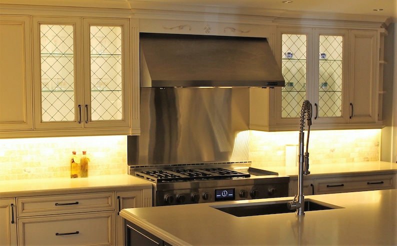 Unique Custom Made Kitchen Cabinet Glass Inserts Apollo - Etsy Unique Custom Made Kitchen Cabinet Glass Inserts Apollo - Etsy