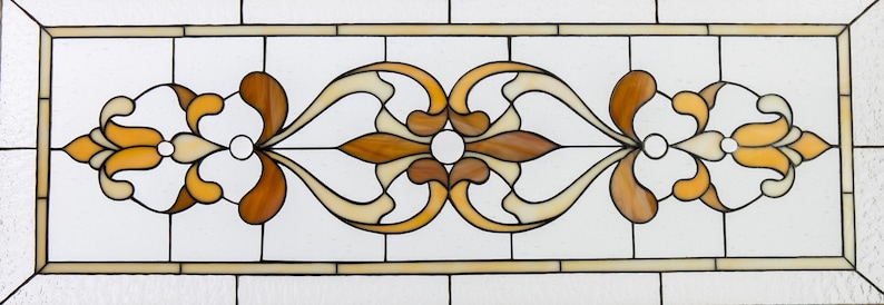 Traditional Stained Glass Window - Etsy