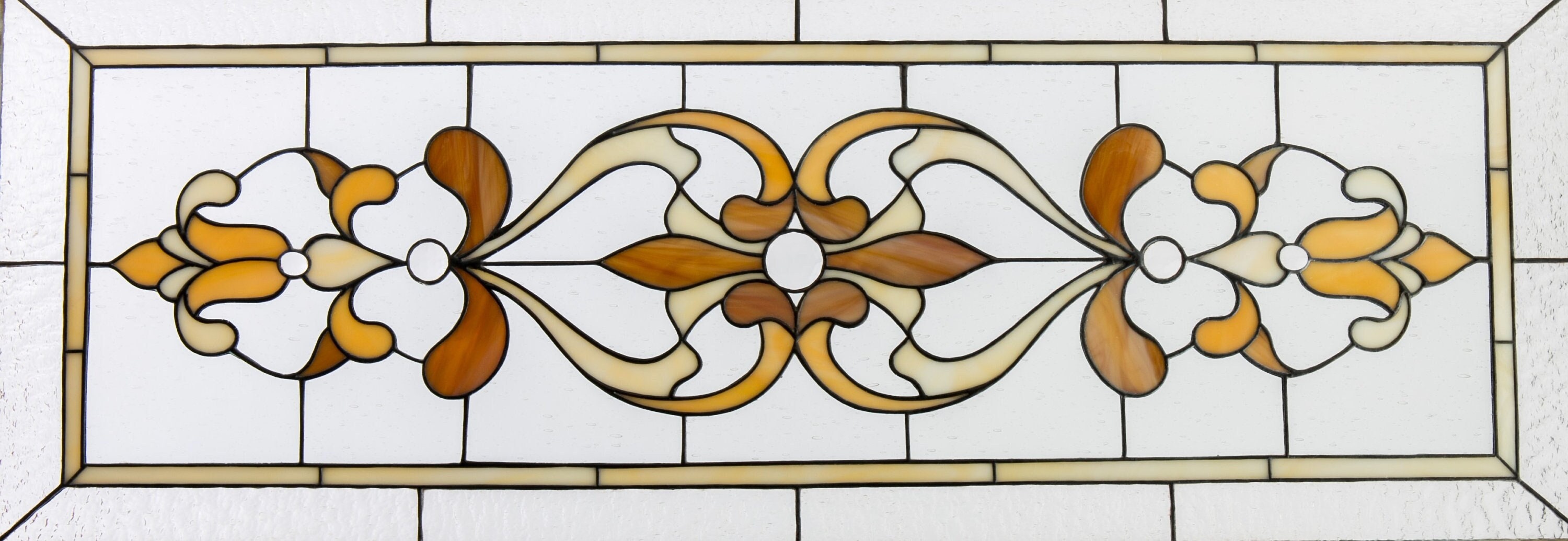 Traditional Stained Glass Window - Etsy