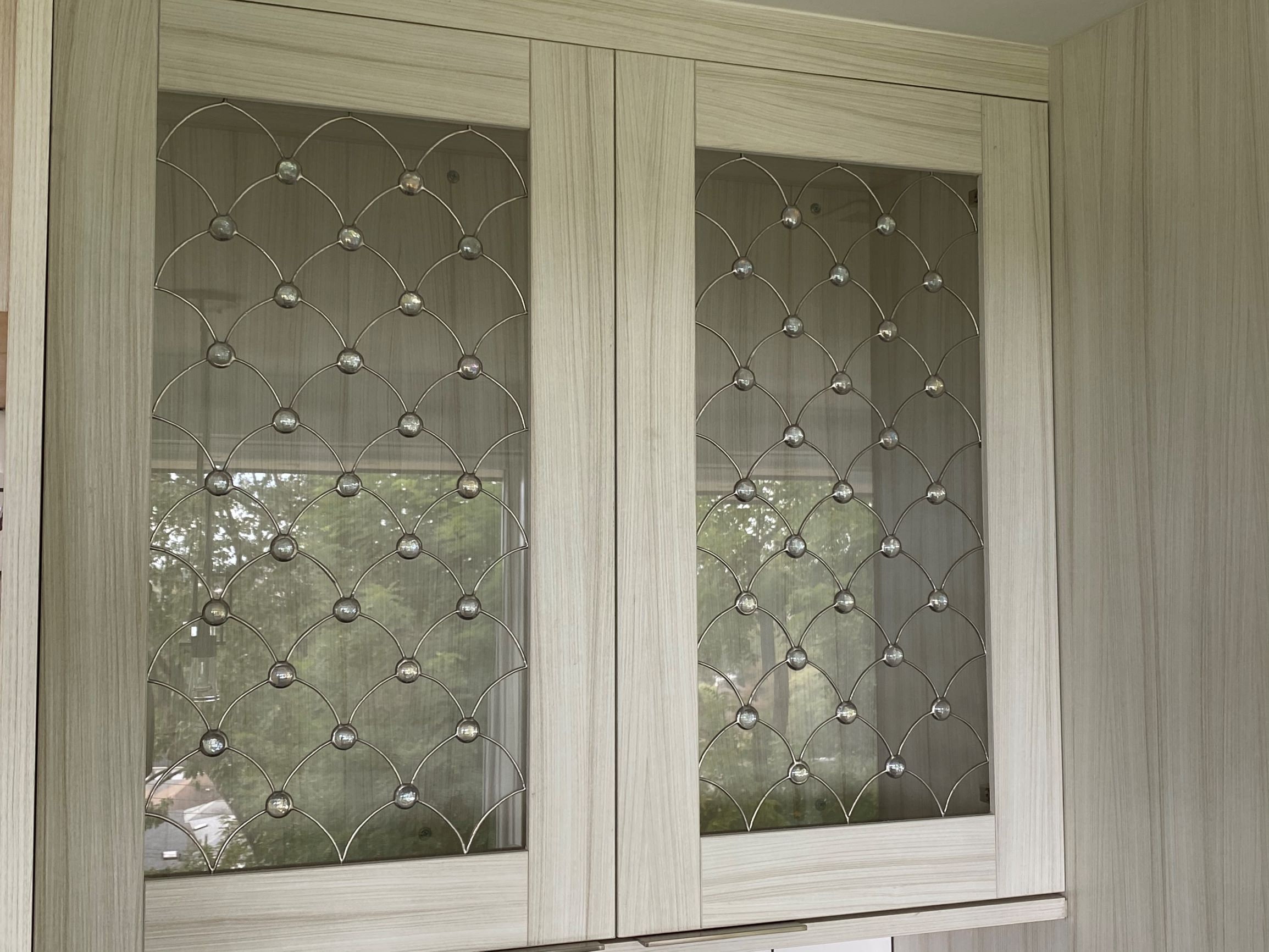 Types of glass for kitchen cabinet doors store