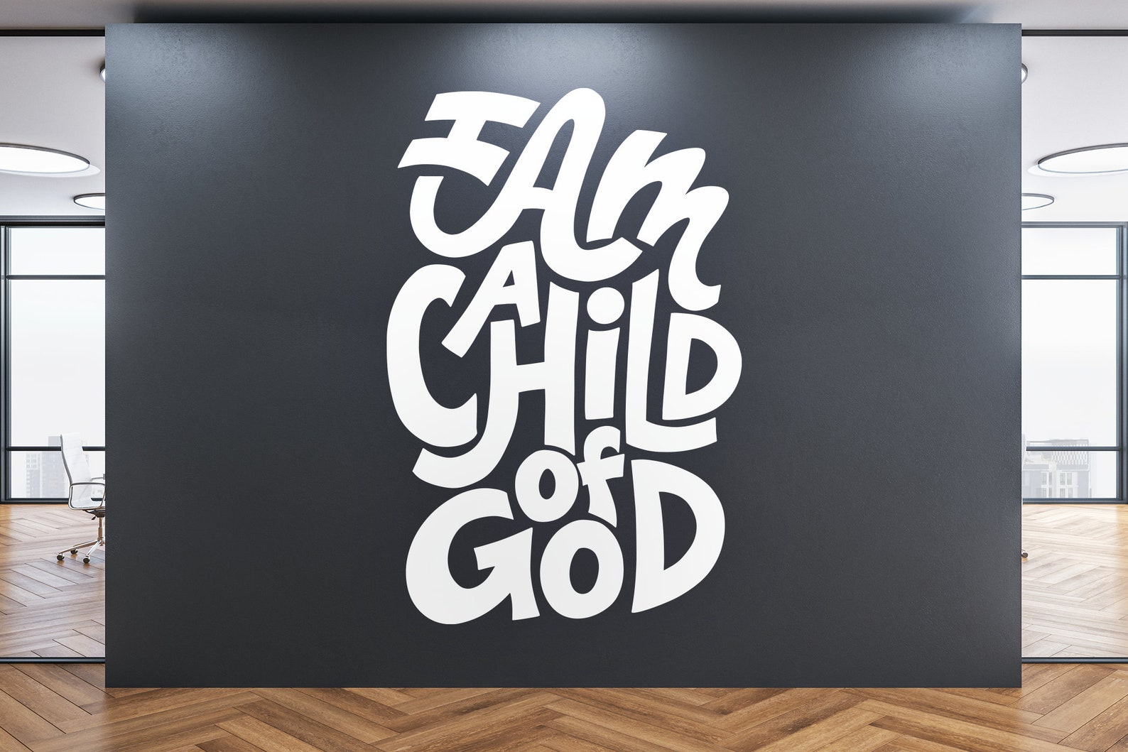 I Am a Child of God Wall Decal | John 1:12 | Church Nursery Ideas ...