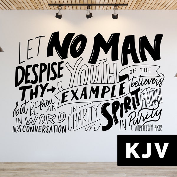 1 Timothy 4 12 - Etsy