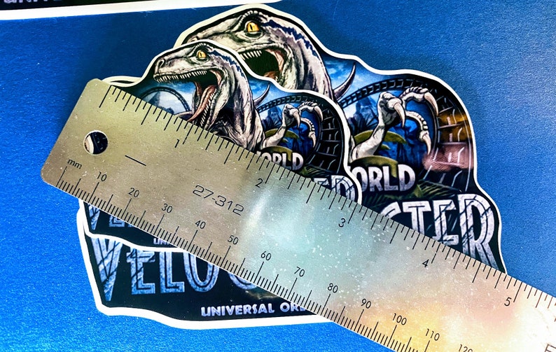 Velocicoaster Inspired Die Cut 3 Piece Sticker Set - Etsy