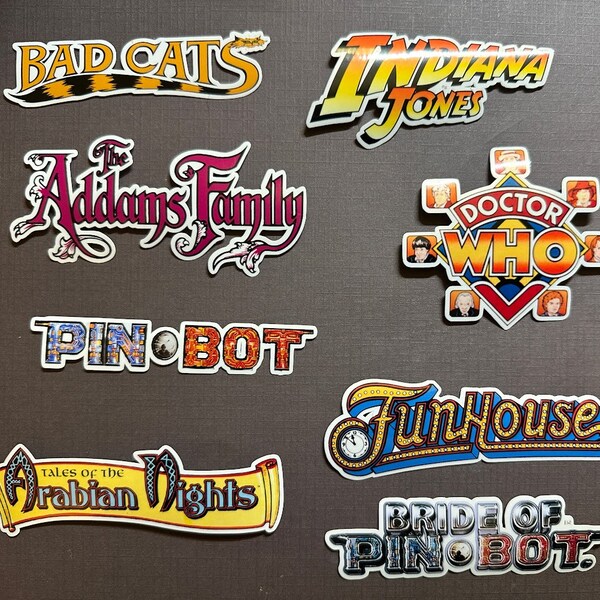 Pinball Decal - Etsy