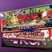 4 Pc MINI Arcade Waterproof Marquee Stickers Centipede Tron Burgertime ...