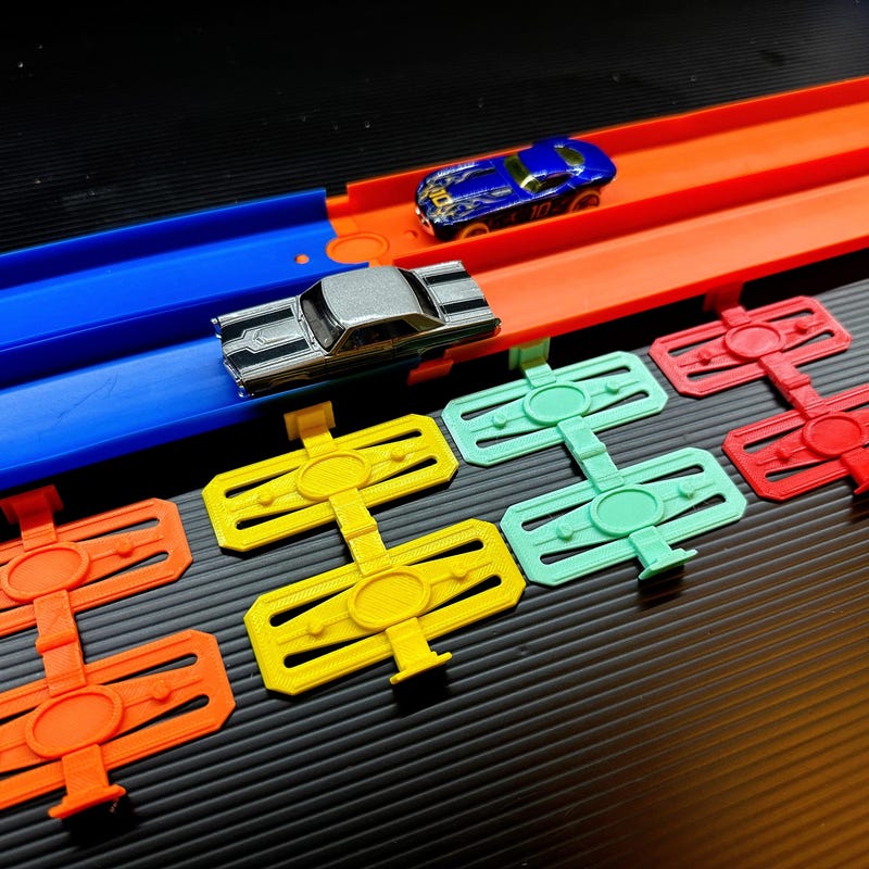 Orange Track Diecast - Etsy