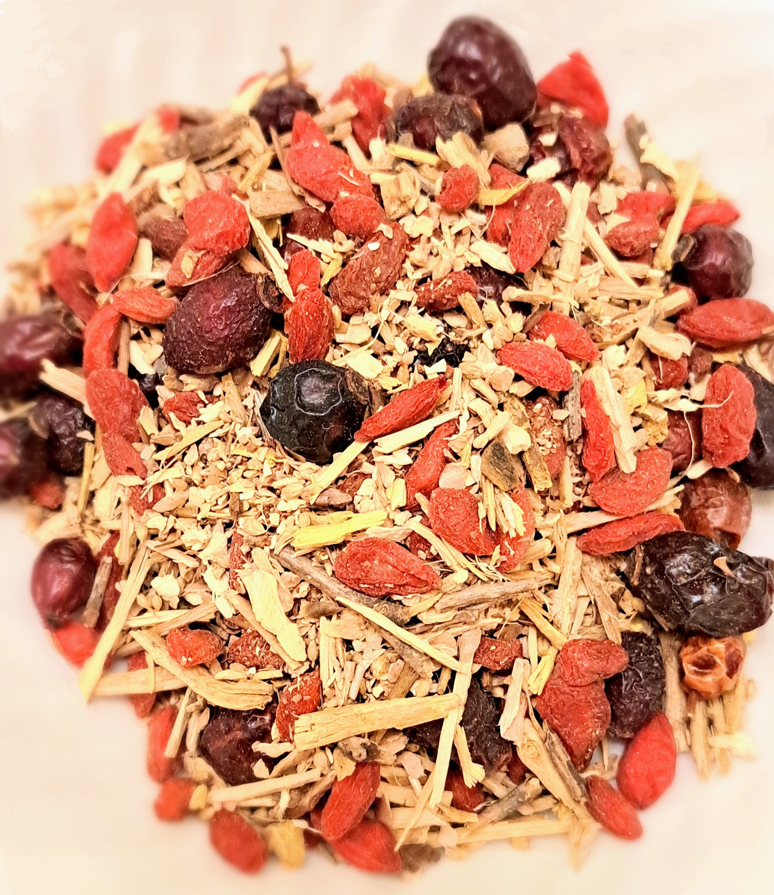 Cholesterol Watch Tea: Barberry Root, Ginger, Goji Berry Blend (3.5 Oz ...