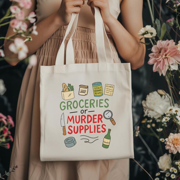 Book Bag True Crime - Etsy