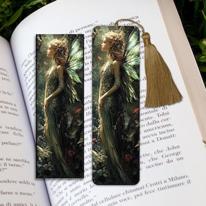 Fairy Fantasy Bookmark Enchanted Forest Fairy Art Bookmark Bookish Gift ...