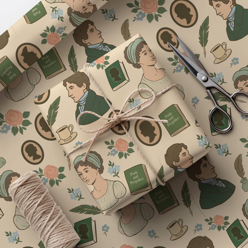 Jane Austen Paper - Etsy