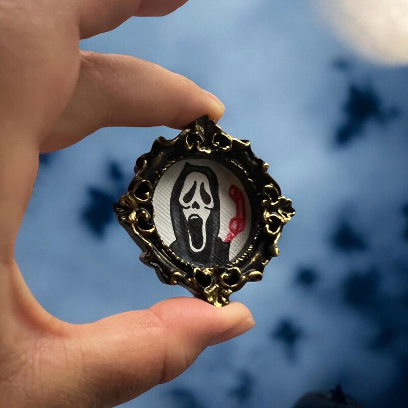 Ghostface Painting - Etsy