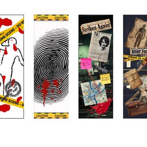 True Crime Instant Download Bookmarks Printable True Crime Lover Gifts ...