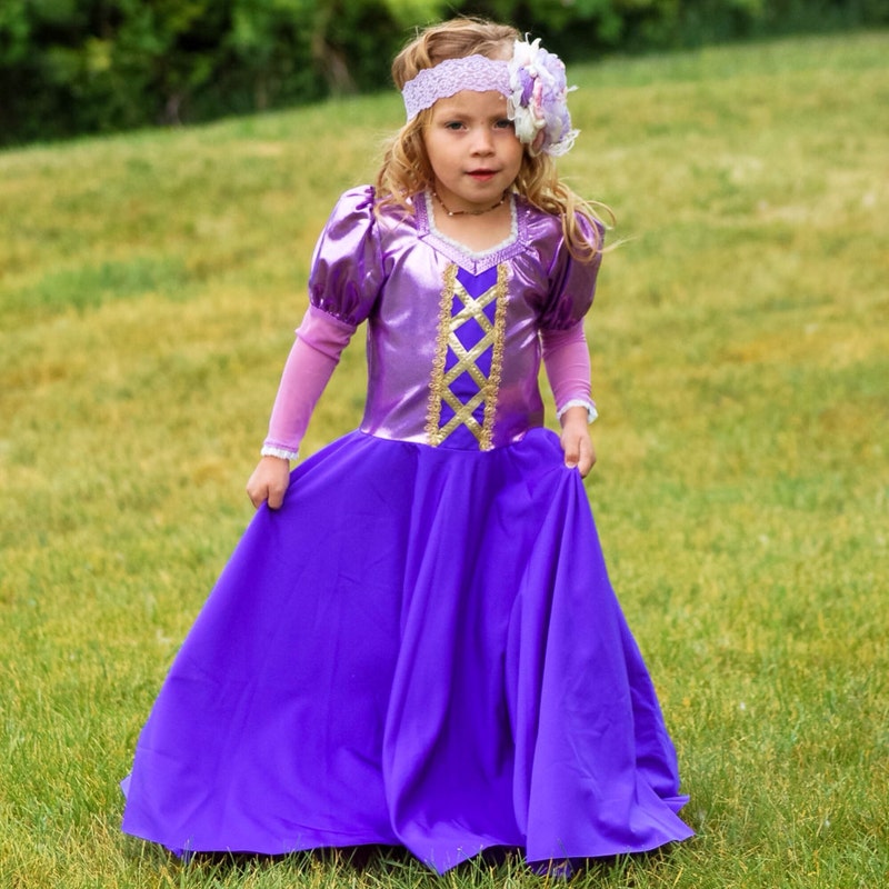 Rapunzel Dress - Etsy
