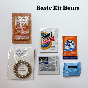 Stayin' Alive Hangover Kit, Bachelorette Survival Kit, Wedding Survival ...