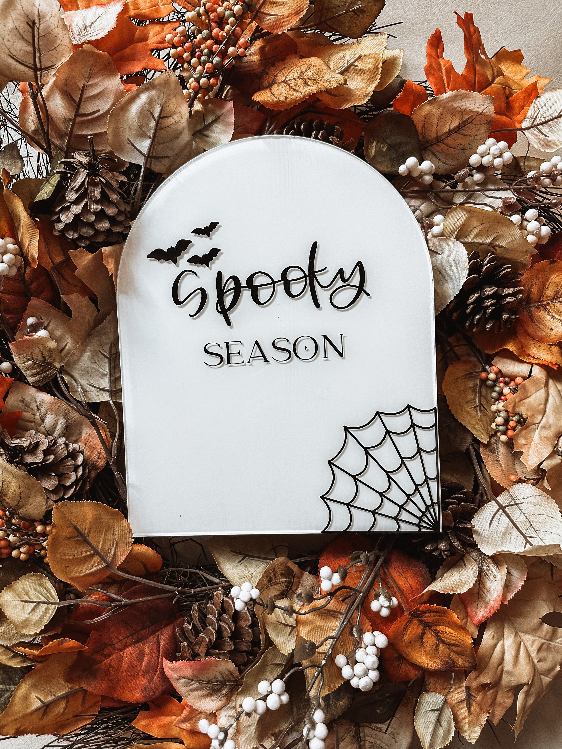 Spooky Season, Spooky Season Fall Sign, Fall Home Sign, Fall Decor ...