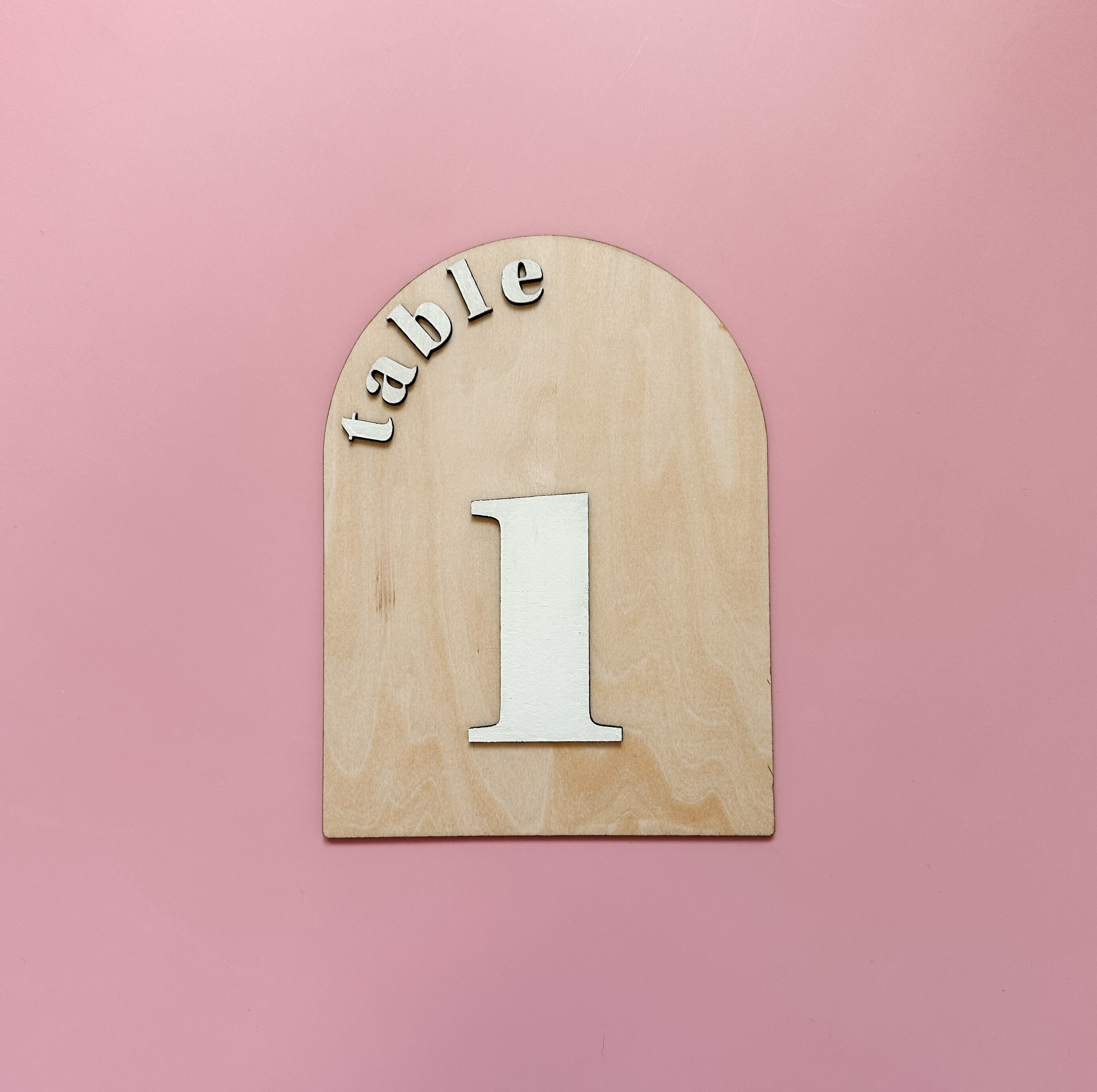 Arched Table Numbers, Wedding Table Numbers, Wooden Table Numbers ...