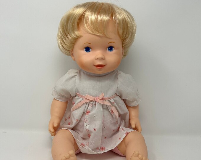 Vintage Baby Soft Sounds Doll, Fisher Price 213, Motion Activated ...