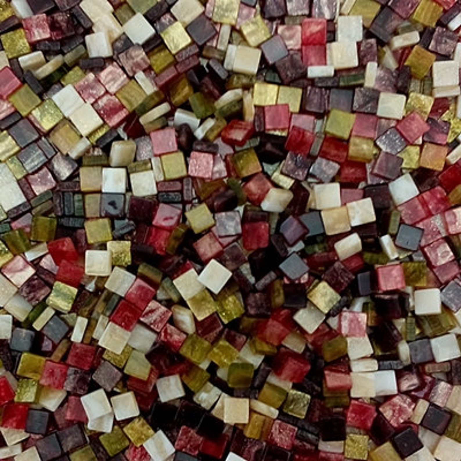 Resin Mosaic Tiles 5x5 Mm, Marble Effect, Mystic Colour Mixes - Etsy