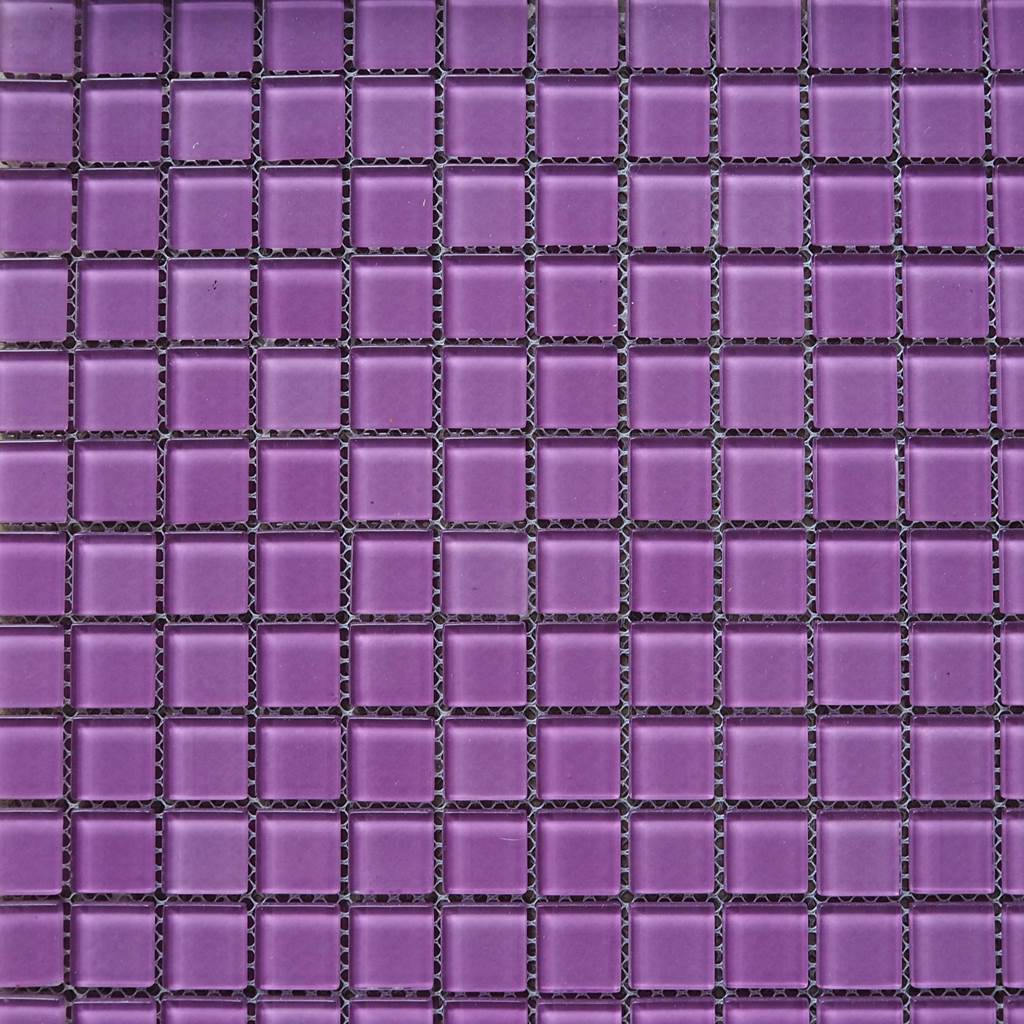 Glass Mosaic Tiles, 25x25 Mm 1 Inch, Mauve - Etsy