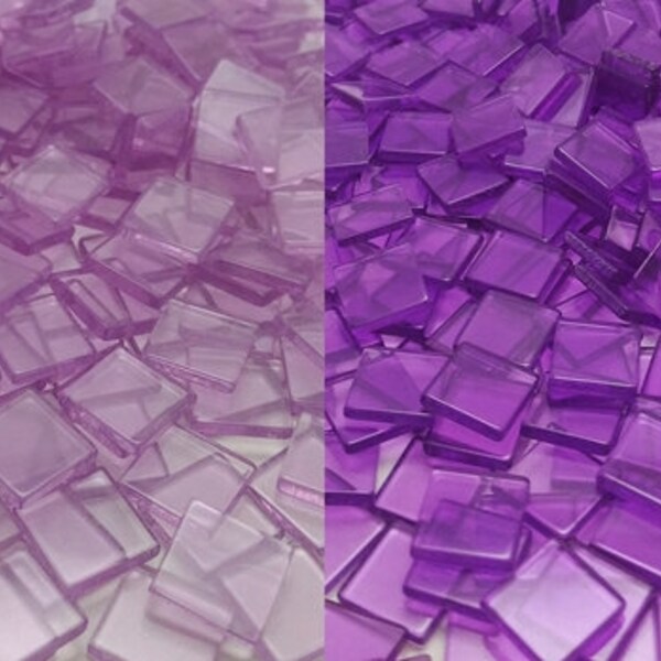 Clear Glass Tiles - Etsy