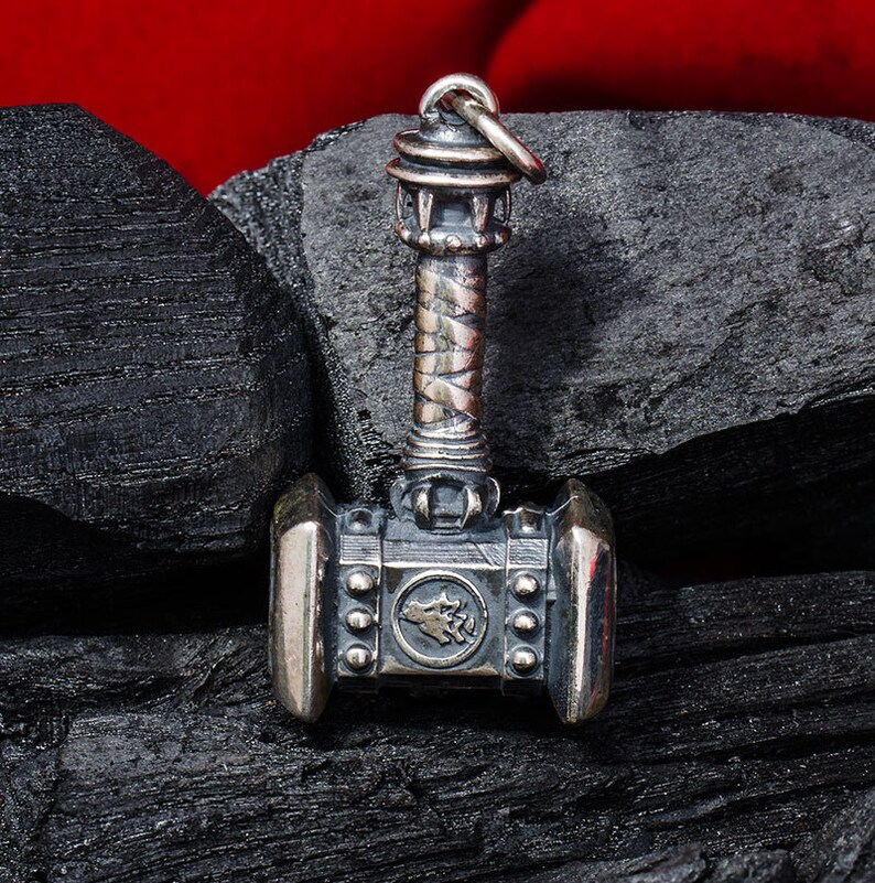 THOR'S HAMMER Destroyer pendant s necklace | Etsy