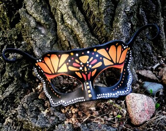 Monarch Butterfly Mask - Etsy