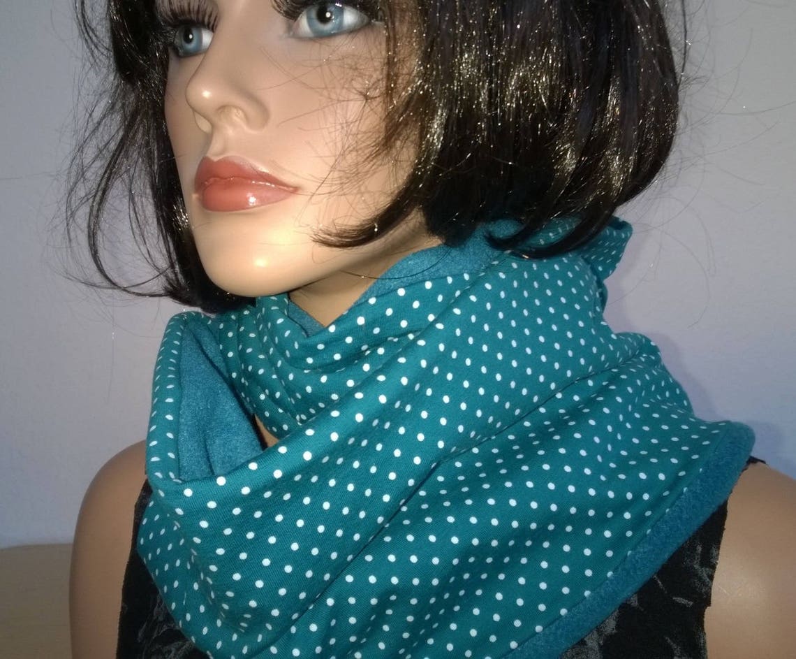 Loop Scarf and Tube Scarf, Reversible - Etsy