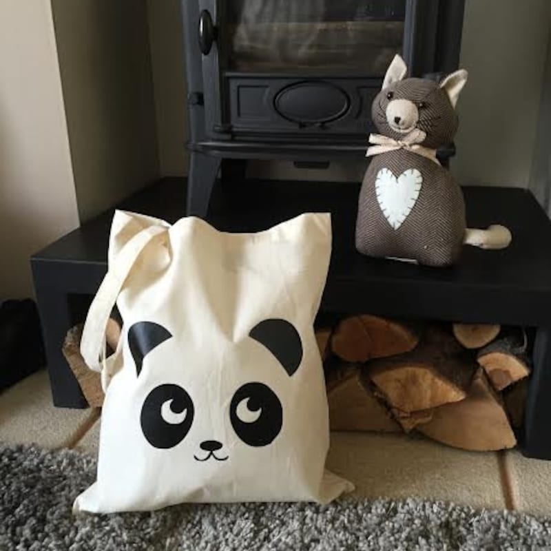 Panda Tote Bag - Etsy