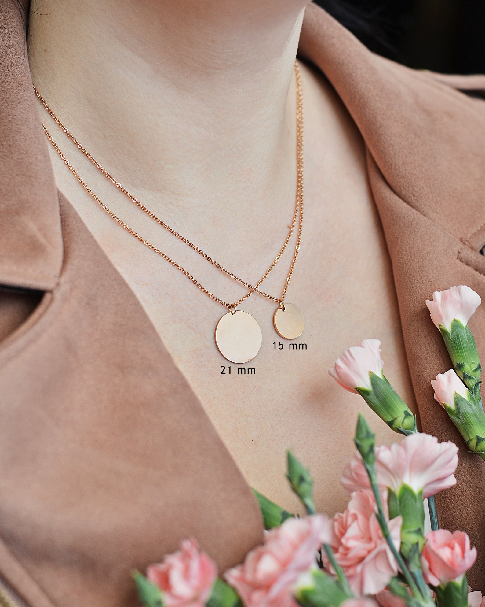 Pinky Swear Neklace Pinky Promise Rose Gold Necklace - Etsy