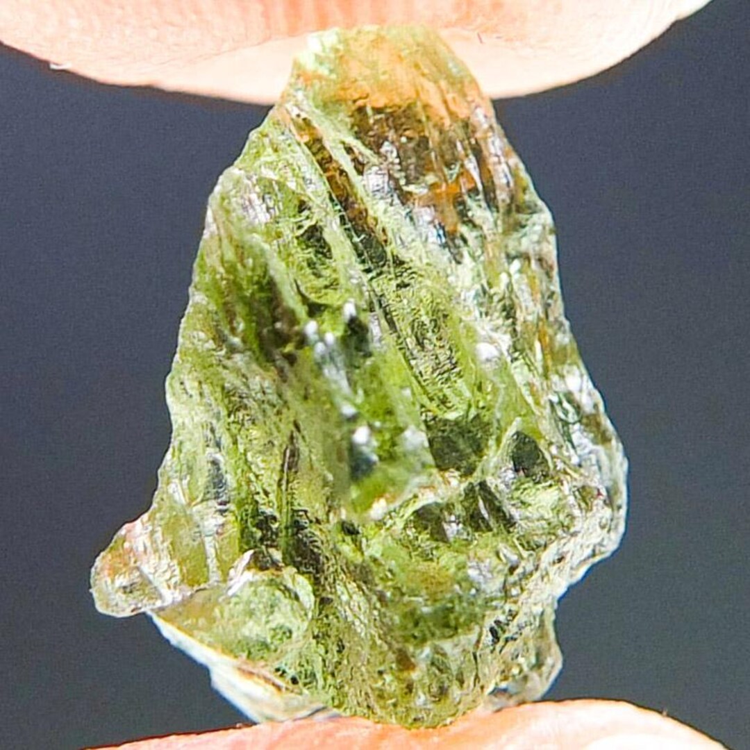 Moldavite With Yellowgreen Color - Etsy