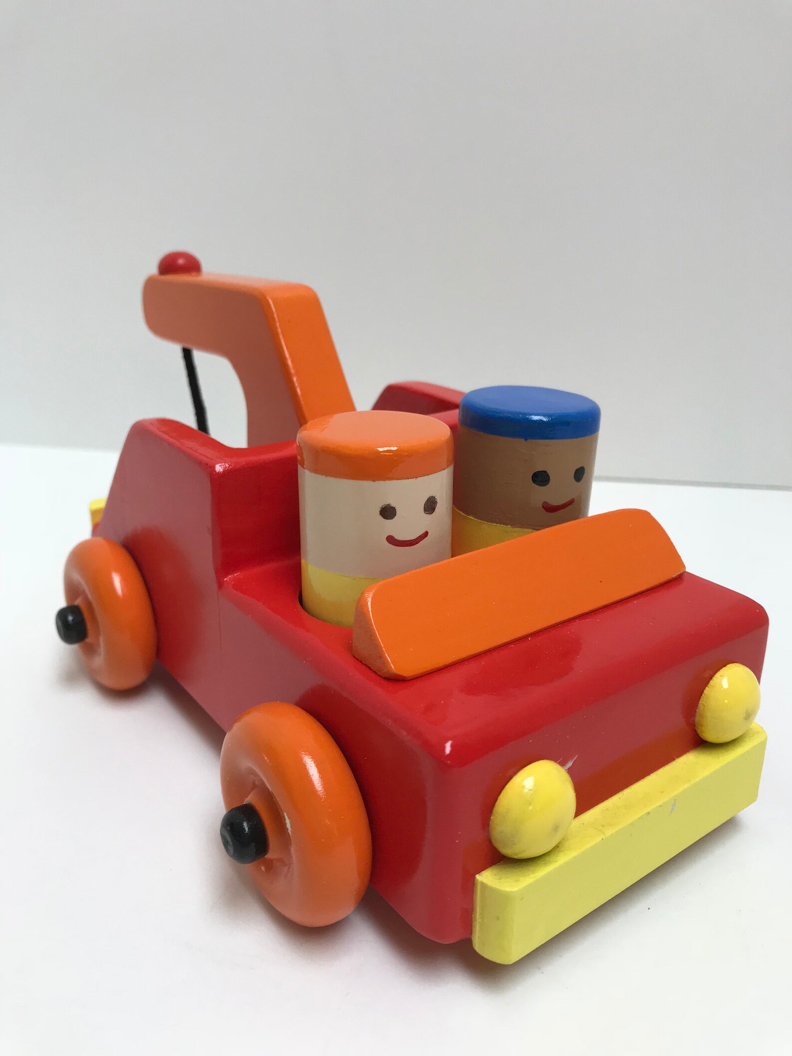Wooden Toy Tow Truck - Etsy