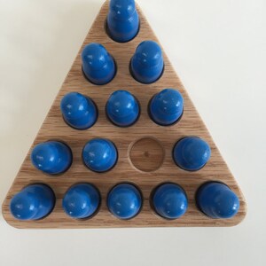 Triangle Game Toy. Wooden Toy Jumping Game. Wooden Puzzle. | Etsy