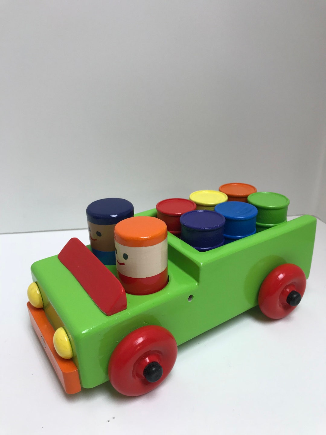 Wooden Toy Pick-up Truck - Etsy