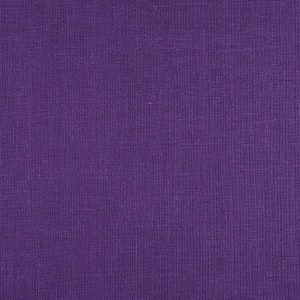 Deep Purple Linen Coverlet -solid Purple Bedspread - Made to Order in ...