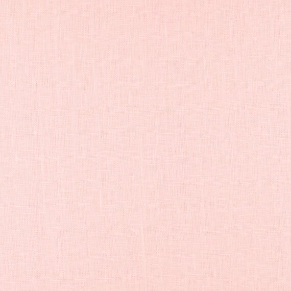 Blush Pink Washed Linen Fabric linen by the Yard 100% Linen | Etsy