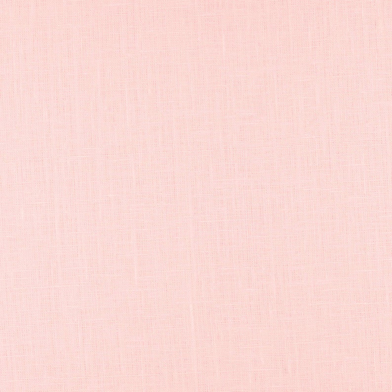 Blush Pink Washed Linen Fabric linen by the Yard 100% Linen - Etsy