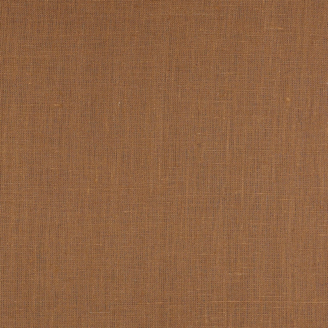 Khaki Tan Washed Linen Fabric -by the Yard - 100% Linen - Flax Fabric ...