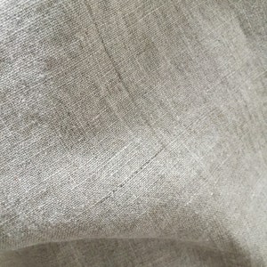 Natural Beauty Classic Linen Throw - Solid Beige Blanket - Made to ...