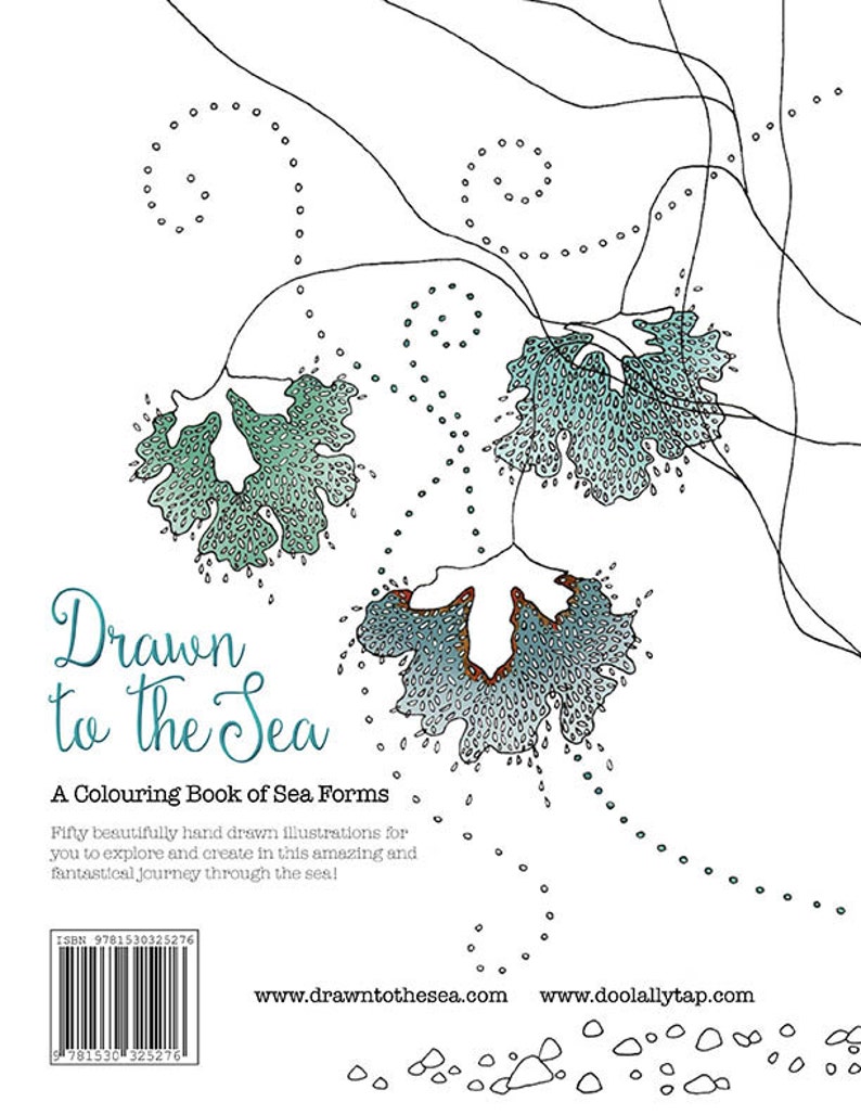 Drawn to the Sea - A Colouring Book of Sea Forms - Etsy UK