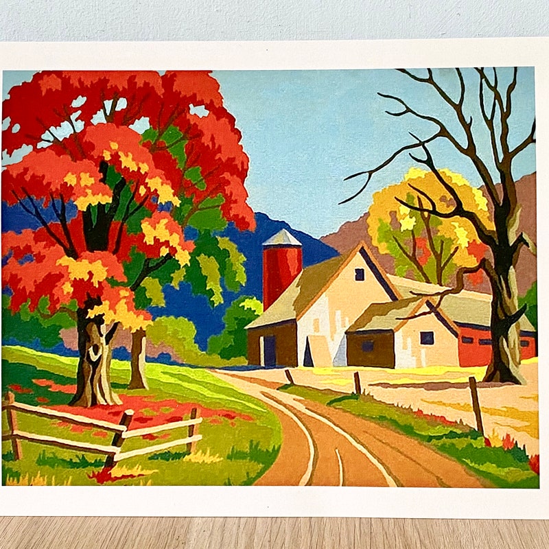 Paint by Number - Etsy