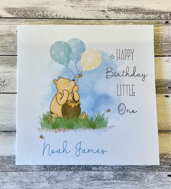 Winnie The Pooh Happy Birthday Card Disney Winnie The Pooh Grandma