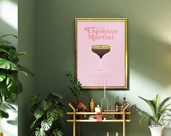 Guest Check Espresso Martini Digital Print - Etsy