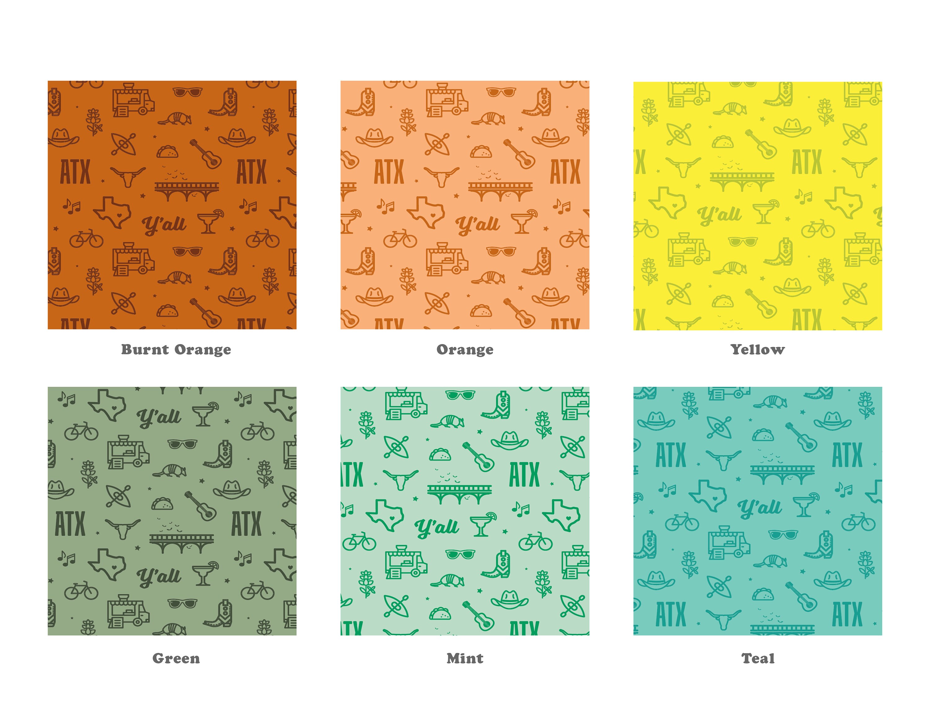 Austin, Texas Icon Shirt | ATX Shirt | Austin, TX Shirt | Texas Shirt ...