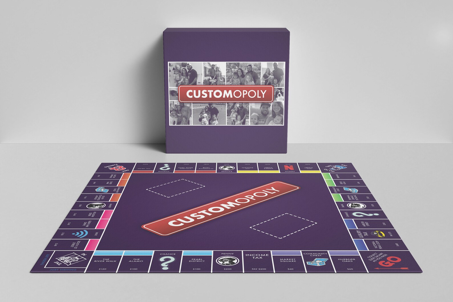 Custom Monopoly Board Game - Etsy